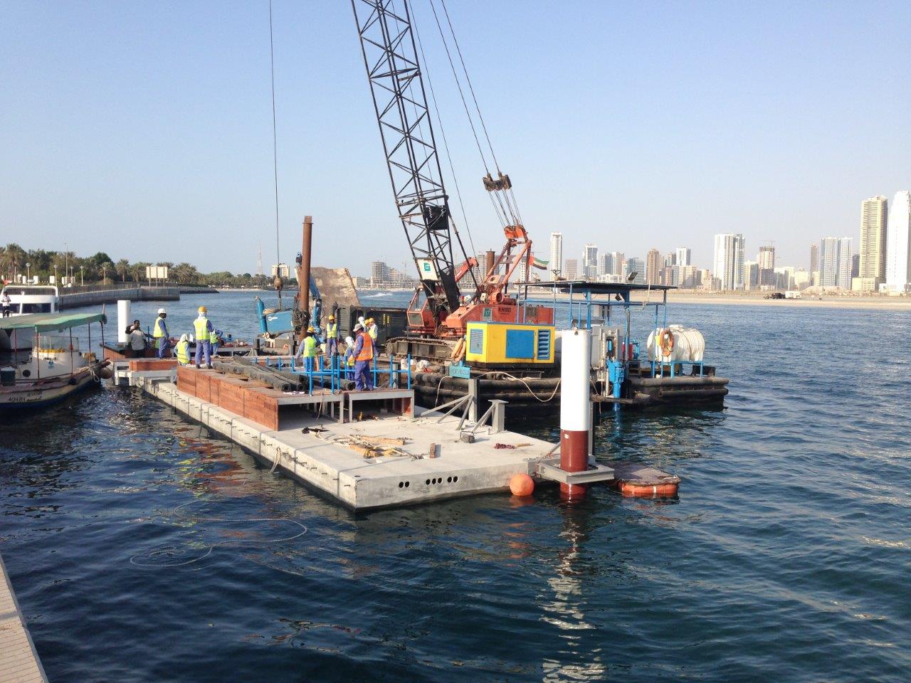 Marinas Performance | UAE's Leading Marina and Concrete Pontoon Company